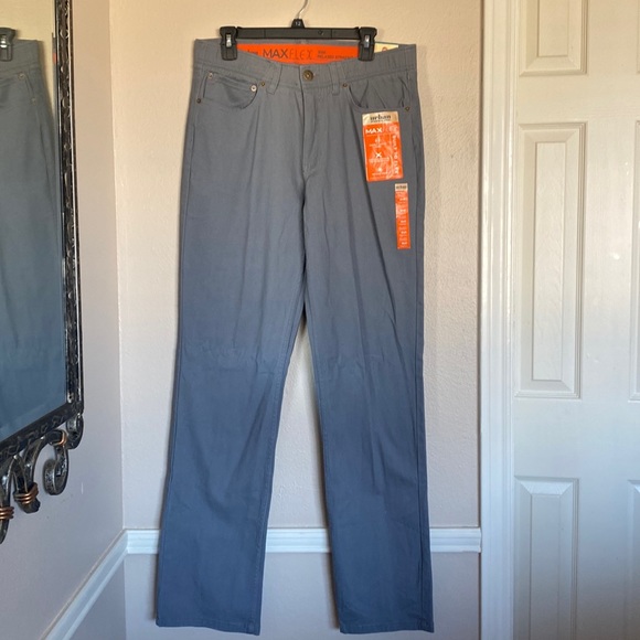 urban pipeline | Pants | Mens Relaxed Straight Max Flex Gray Pants ...